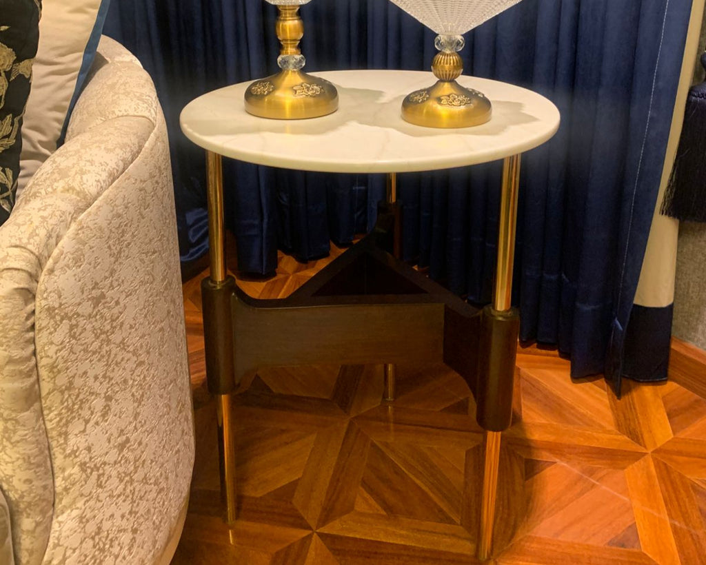 Sleek Corner Tables – Modern Minimalist Side Tables– Divahomespk